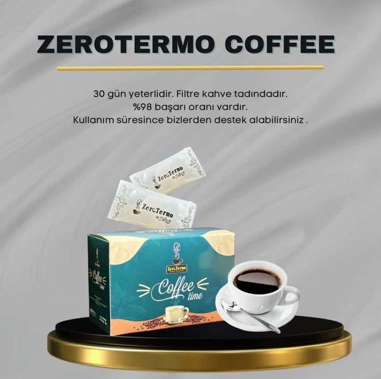 Zerovita ZeroTermo Coffee Nieuw Merk van FORX5 Coffee 30 stuks | bol