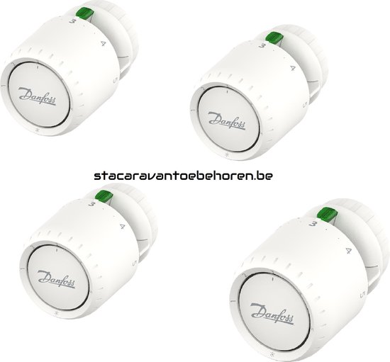 Danfoss radiatorknop RA2980 - 013G2980 - 015G4090 - 4stuks | bol