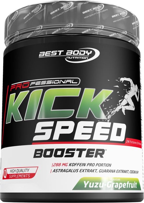 Best Body Kick Speed Booster 600g yuzu-grapefruit | bol