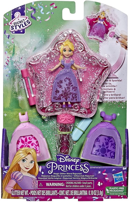 Disney Princess Magic Glitter Rapunzel speelfiguur | bol