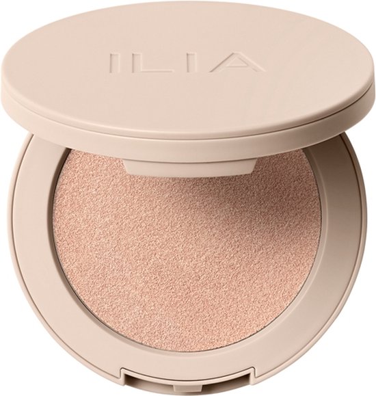 ILIA Beauty Face Compact Poeder Lightshift Cream Highlighter Glint 7 ...