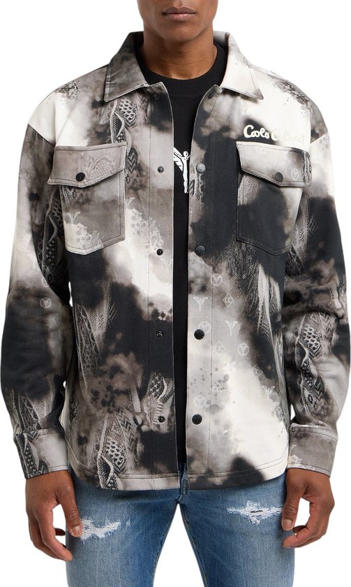 Carlo Colucci Overshirt Zwart C6733/201 | bol