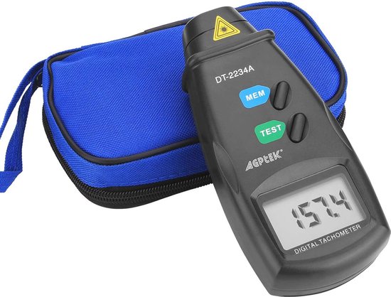 Digitale Laser Toerenteller - Contactloze Toerentalmeter voor Motoren ...