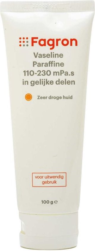 Fagron Zalf - Vaseline paraffine - Droge huid - Hydraterend ...