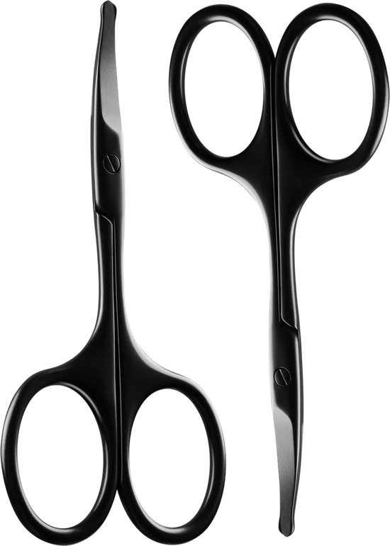 YUBBI 2 Stuks Neusschaartjes - Neustrimmer - Schaar voor Neushaar en ...