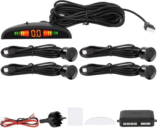 Capteurs de stationnement Universal 4 été voiture - Protection de recul ...