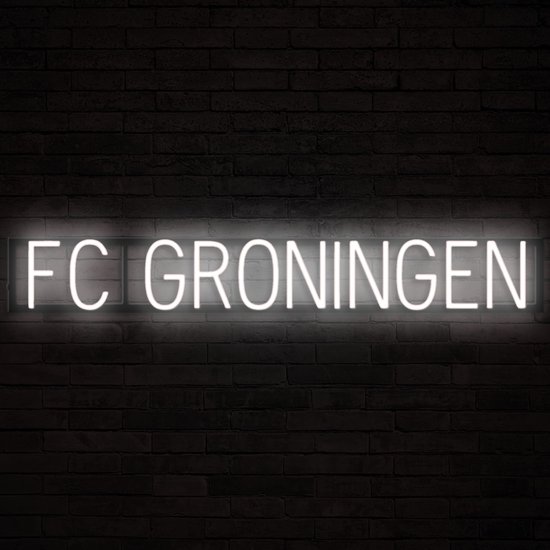 FC GRONINGEN - Lichtreclame Neon LED bord verlicht | SpellBrite | 107 ...