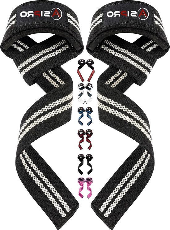 Gewatteerde Lifting Straps voor Deadlift en Powerlifting - Fitness ...