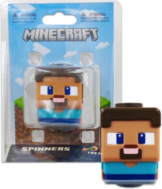 Minecraft Spinner Steve - Anti stress Fidget speelgoed - ADHD ...