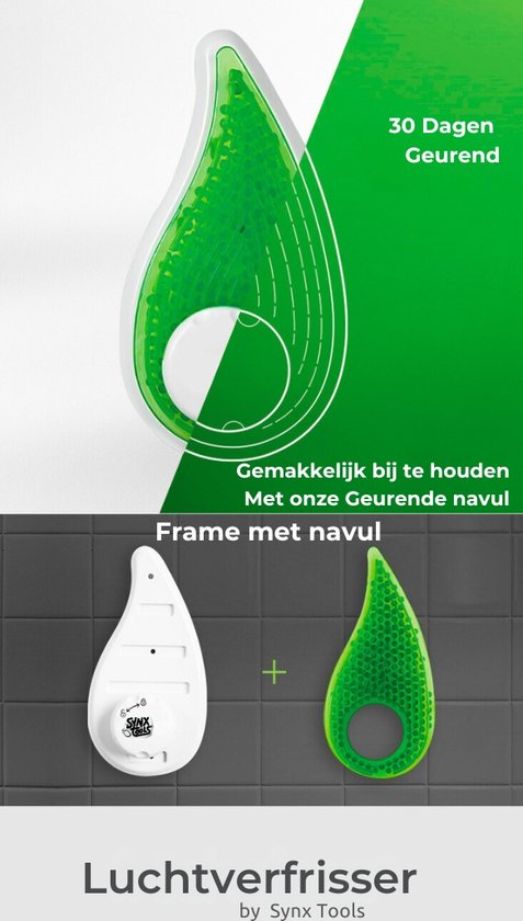 Synx Tools Luchtverfrisser Toilet Luchtverfrissers - Frame Met Tape ...