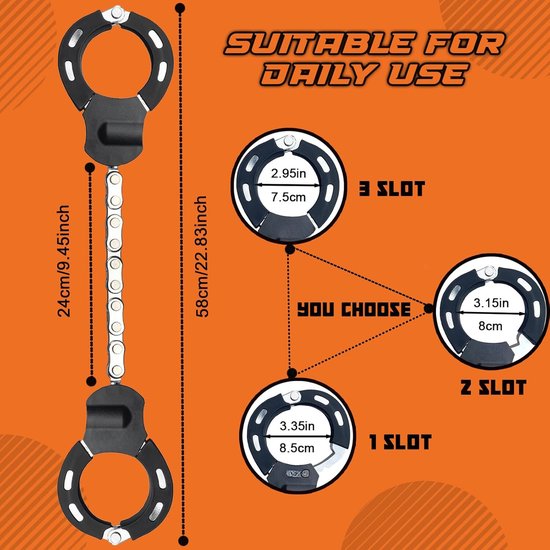 Solacis Handboeislot - Handboei slot - Voor elektrische step ...
