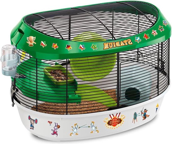Hamsterkooi STADIUM design kooi - hamsters en muizen - incl ...