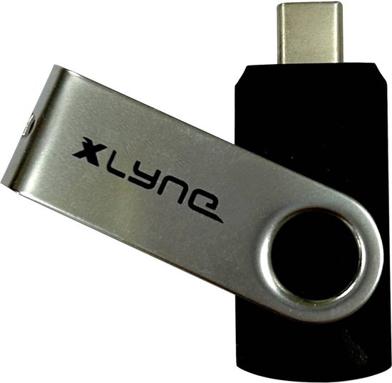 Xlyne USB-stick Retail 16 GB Zwart/zilver 7601600 USB-C | bol