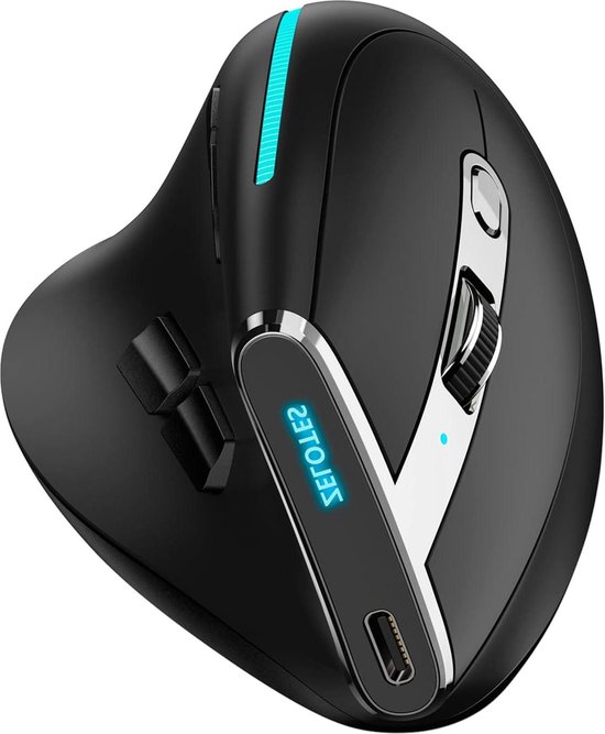 Wireless Optical Vertical Mouse 2.4G Blue-Tooth Full Colour Light - 8 ...