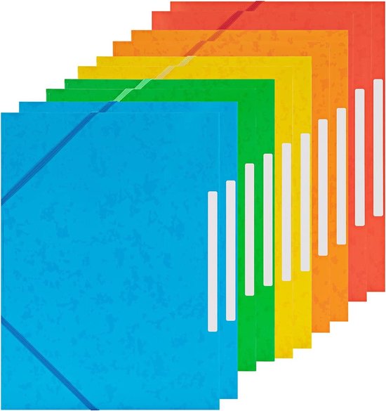 Verzamelmap A4 postmap van kraftpapier hoekspanner-insteekmappen ...