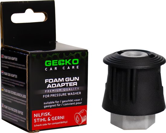 Gecko Foam gun adapter Nilfisk/Stihl/Gerni | bol