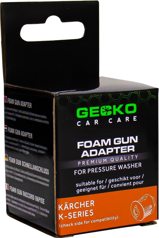 Gecko Foam gun adapter Karcher K-serie | bol