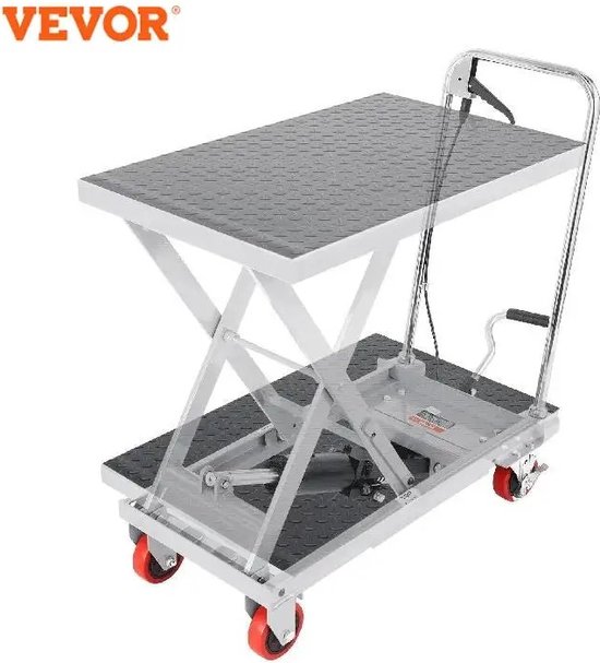 Transportkar met Hydraulische Lift - Plateauwagen - Opvouwbaar - In ...