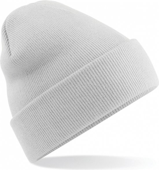 Basic winter muts lichtgrijs | bol