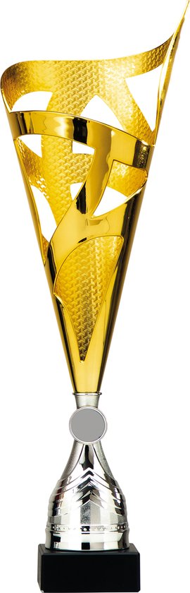 Trofee/beker - goud - kuststof - 44 cm x 15 cm | bol
