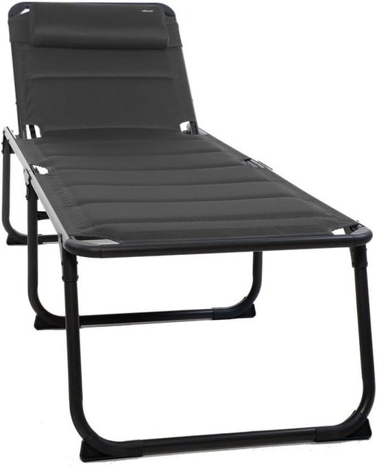 Barletta ligbed Relax antraciet - Comfortabel ligbed voor ontspanning ...