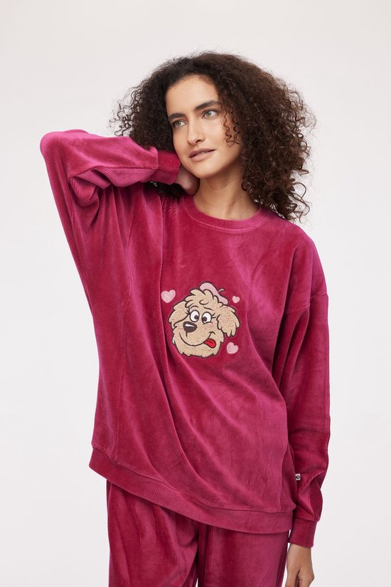 Pyjama Filles Woody Butterfly Sleeve Labradoodle - Framboise taille 116 ...