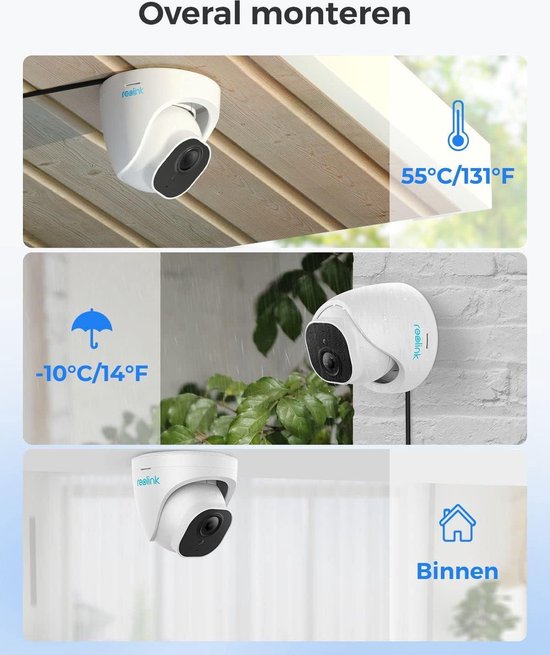 Spy Camera 5MP Super HD PoE Beveiligingscamera met ...