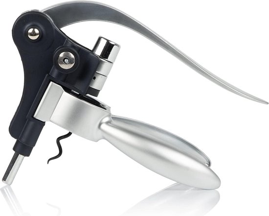 Luvetrex ® Flessenopener met Hefboom voor Wijnflessen en Kurkentrekker ...