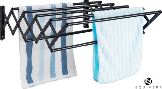 Equivera Wanddroogrek - Wasrek - Droogrek - Wanddroogrek Inklapbaar ...