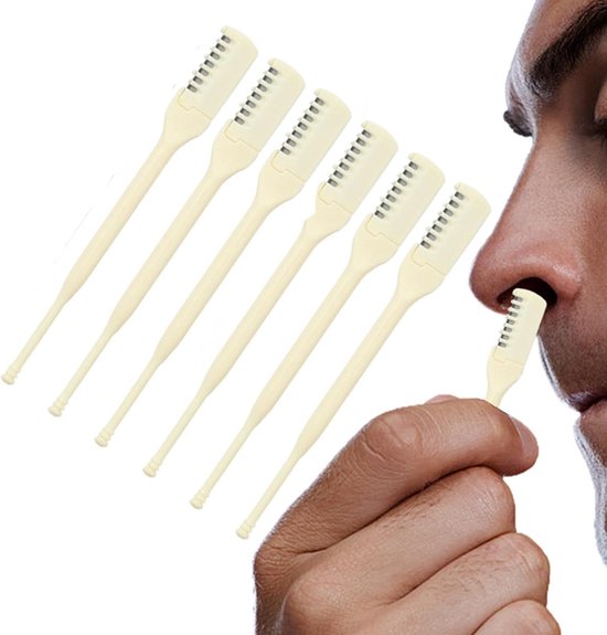 Neustrimmer - Neushaartrimmer - 6 Stuks - Scheermes - Kunststof Grip ...