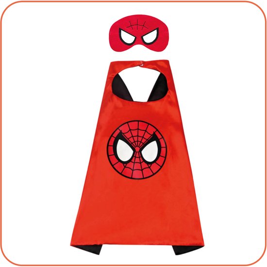 Superheld verkleedpak - Cape + Masker - Superhelden Kostuum | bol