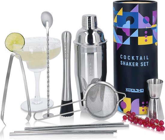 Cocktail Shaker Set voor Cocktails Maken - Perfecte Geschenk voor ...