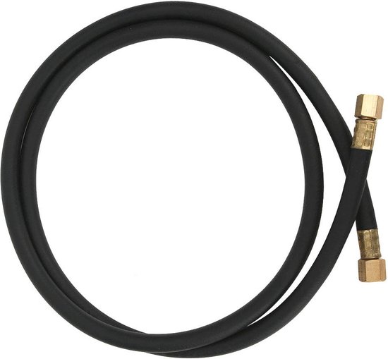 Flexibele Inertgasslang 2 Meter - Rubber Gasslangmoer 1/4 Inch voor ...