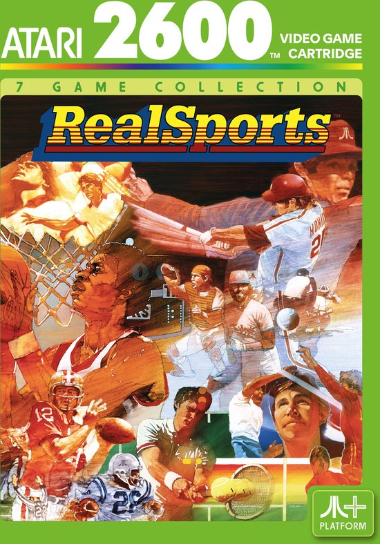 Atari RealSports Collection - Atari 7800+ - 7 sportgames op 1 cartridge ...