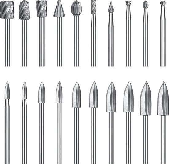Roterende Frezen Set HSS Rotary Burrs Frezen Bits Gereedschap - Hout ...
