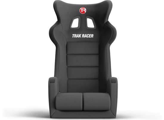 Trak Racer- GT-stijl vaste glasvezelstoel - stoel met beugels | bol