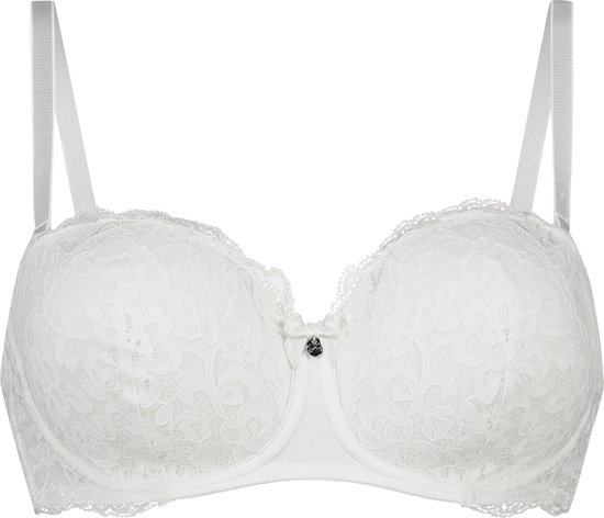 Hunkemöller Dames Lingerie Voorgevormde beugel bh Marine - Wit - maat ...