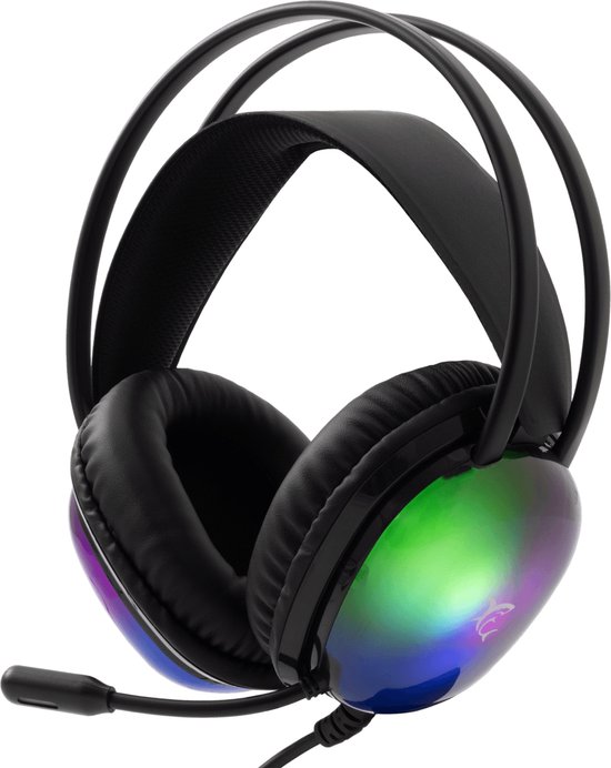 White Shark - PEACOCK-B - Gaming Headset - Zwart | bol