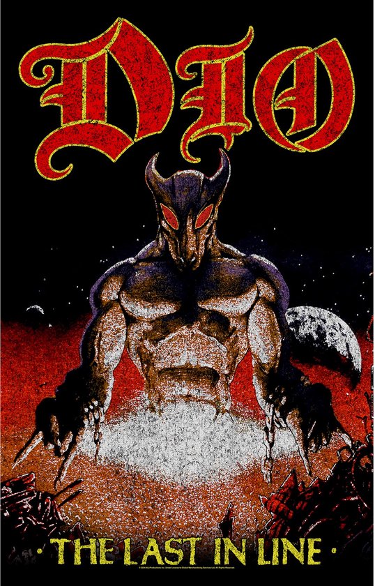 Dio - Last In Line Textiel Poster - Multicolours | bol