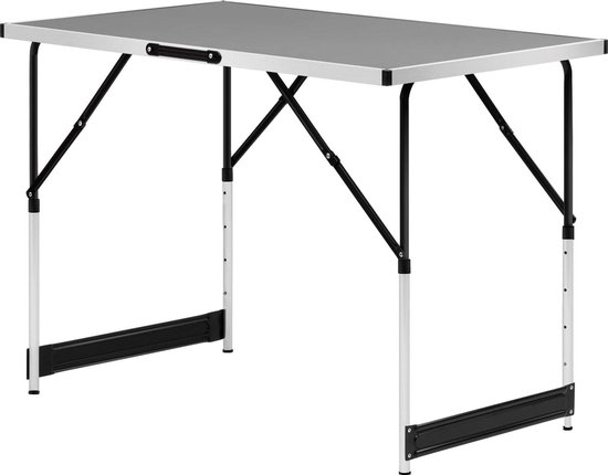 Picknicktafel campingtafel inklapbaar - Hoogte verstelbaar - Aluminium ...