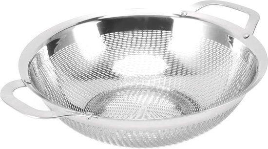 Vergiet Roestvrijstalen Keuken Geperforeerde Zeef Pasta Groente ...