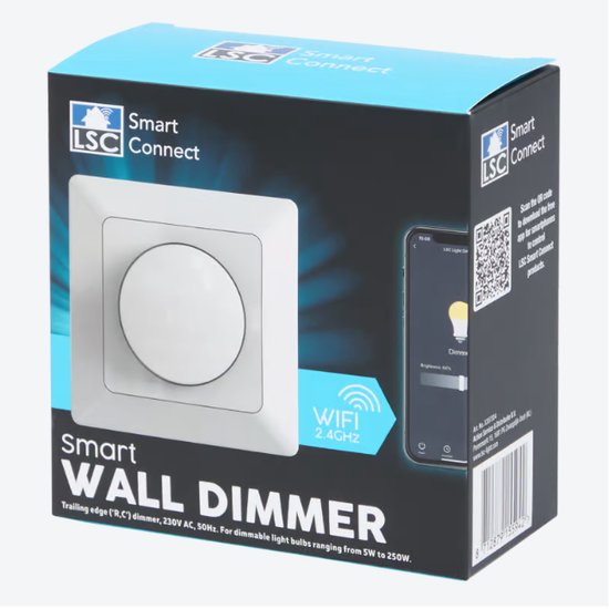 LSC Smart Connect dimmer - Slimme muurdimmer - Eenvoudig aansluiten via ...