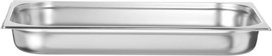 Hendi GN-container 1/1 - Budget Line - 9L - 530x325x65mm - lichtgewicht roestvrij staal | bol