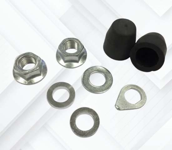 Nuts, moer schroef bouten - ring voorwiel - vooras- as fiets fatbike ...