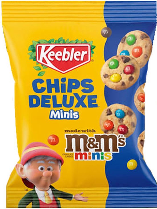 Keebler Chips Deluxe Minis Cookies with M&M's Minis (30 x 45g) | bol