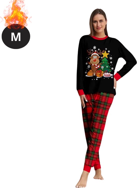 Bovista Kerst Pyjama - Dames - Kerstpyjama - Vrouwen - Slaapkleding ...