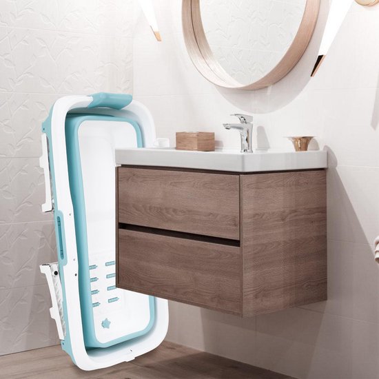Opvouwbaar Bad XXL 149cm- Blauw Badkuip volwassenen - Bad voor in de ...