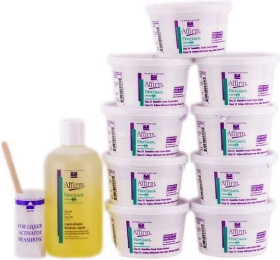 Affirm Fiberguard Sensitive Scalp Relaxer 9 pack | bol