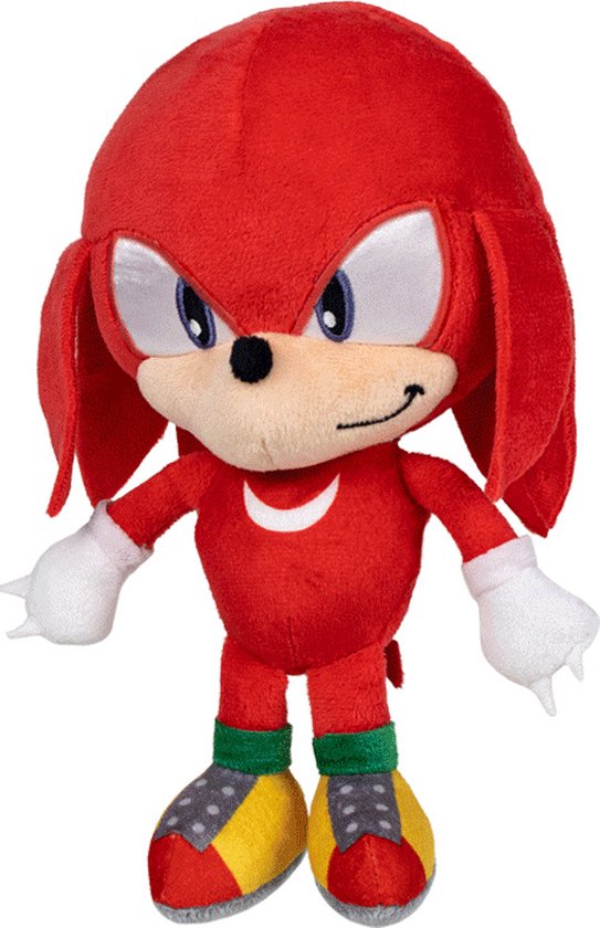 Sonic - 22cm Knuckles Flat Knuffel | bol