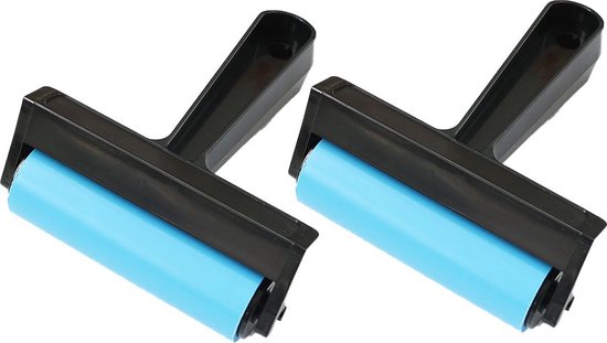 Diamond Painting Roller 10 cm - Turquoise - Verpakking van 2 stuks | bol